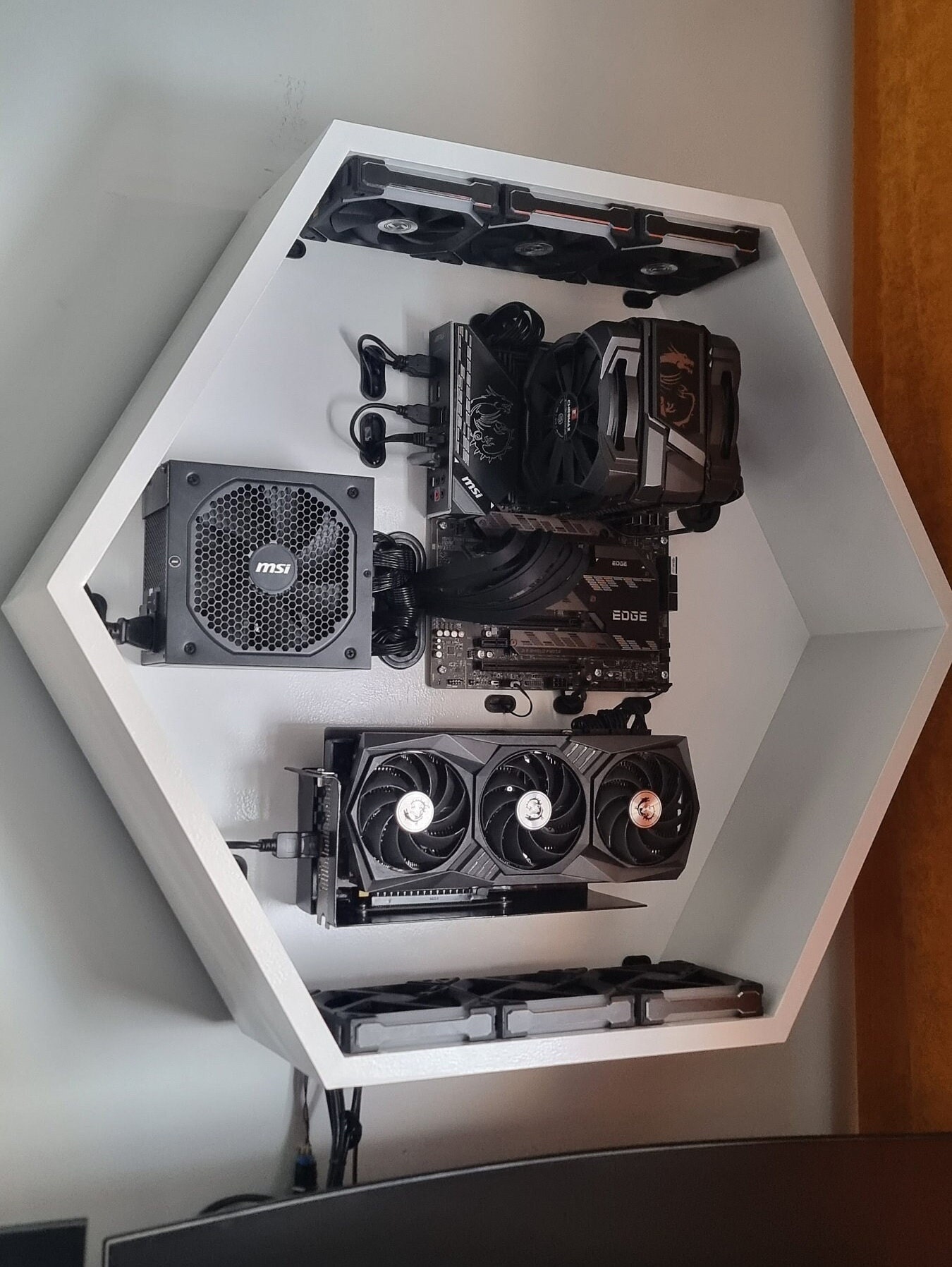 Custom PC Case Wall Mounted - Etsy