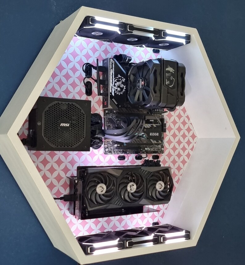 Custom PC Case Wall Mounted - Etsy