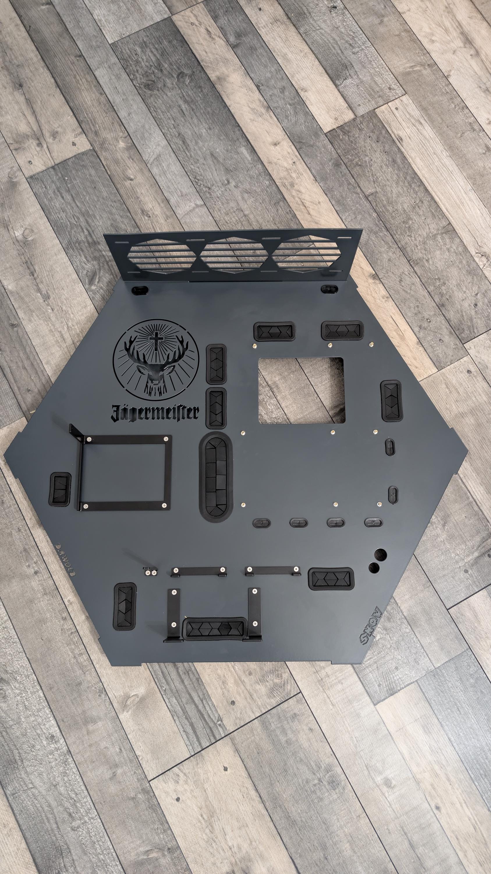 SNOV PC Hexagon Wall Mounted Case / Your Fan Art / Logo // World of ...