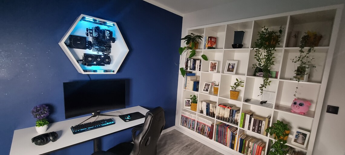 Custom PC Case Wall Mounted - Etsy