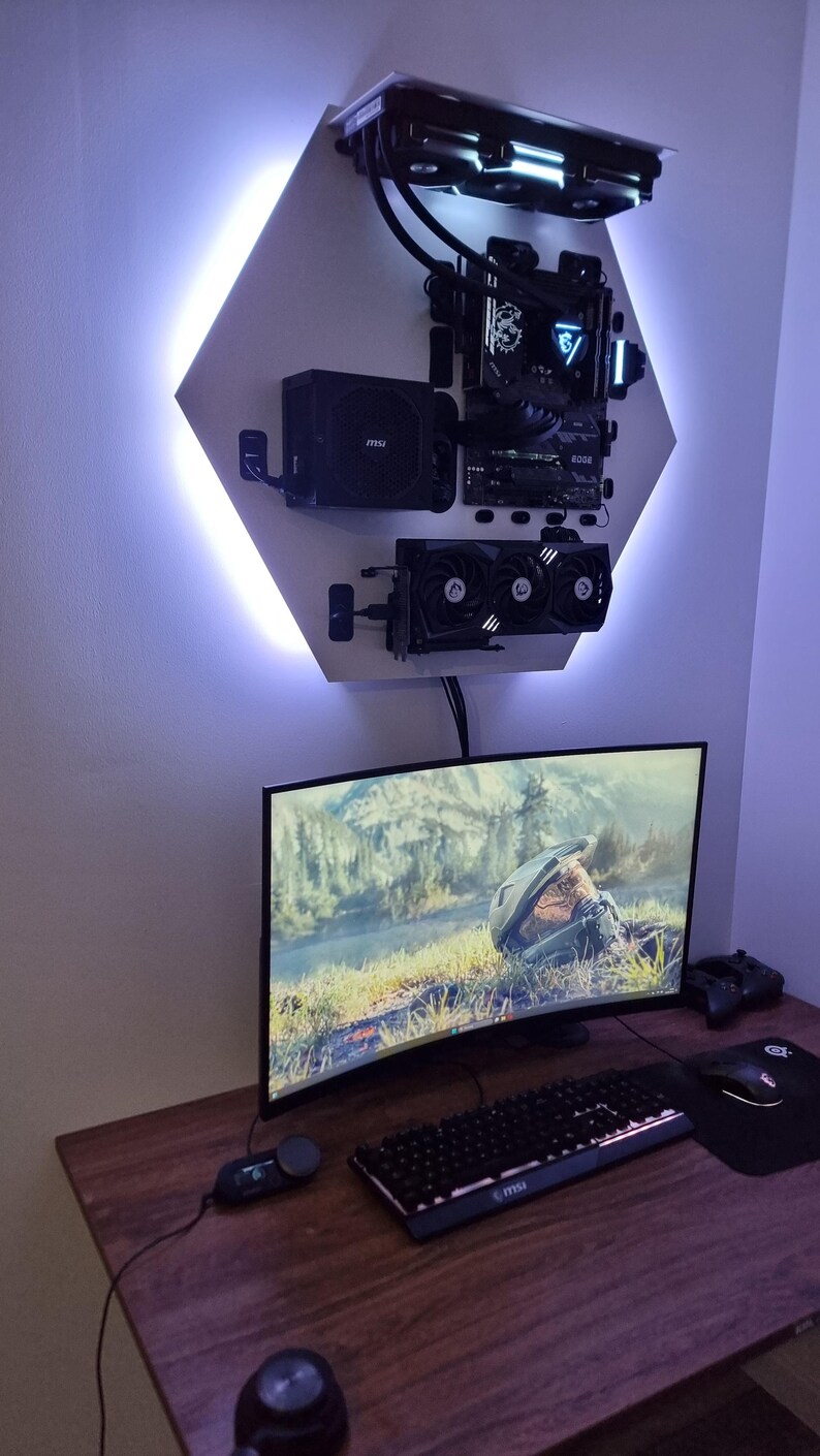 SNOV PC Wall Mounted Case - Etsy