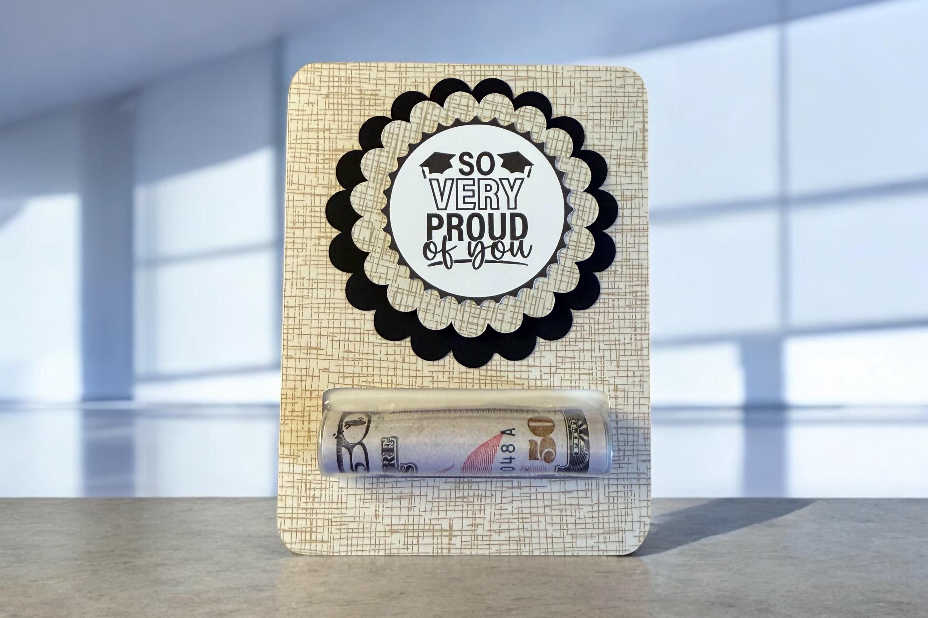 Graduation 2025 Money Card Holder Money Card, Rolled up Cash Card, - Etsy