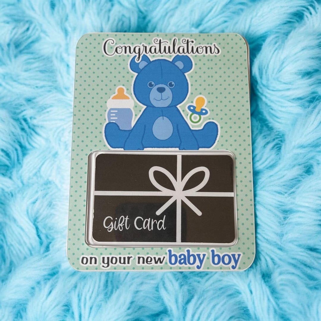 Baby Gift Card Holder Baby Shower Gift for Baby Boy Gift for Baby Girl ...