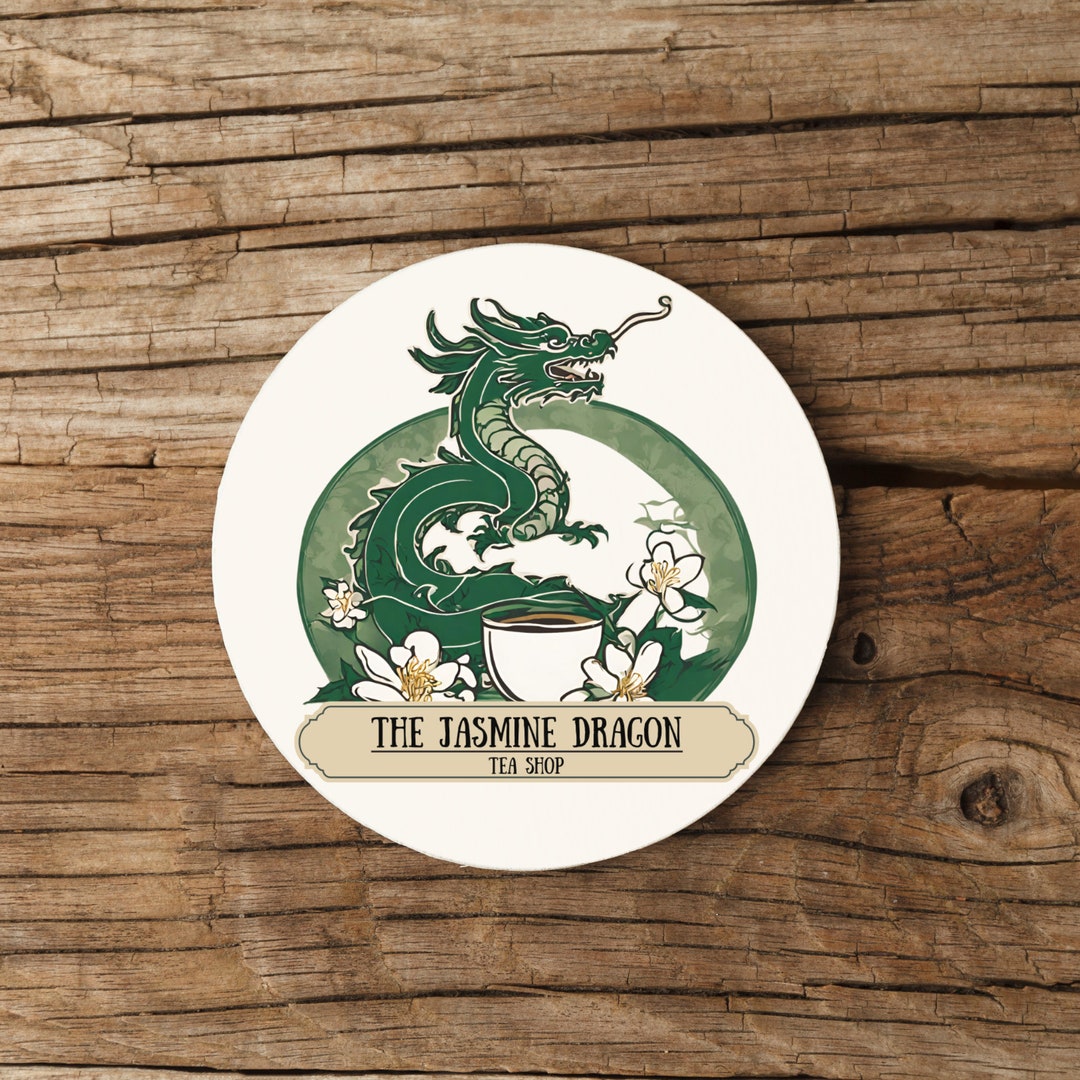 ATLA Coaster Uncle Iroh Jasmine Dragon Tea Shop Coaster Circle or ...