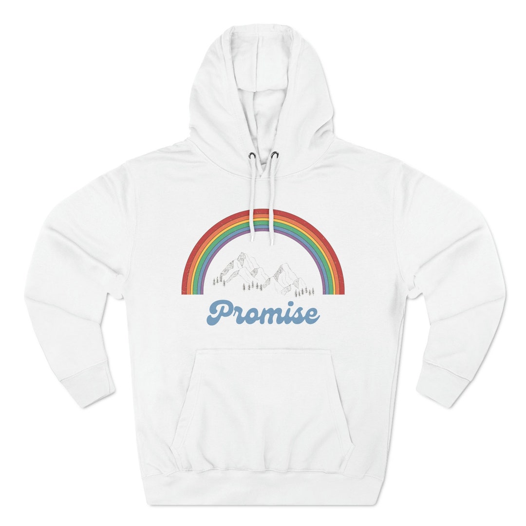 Almighty God's Promise Three-panel Fleece Hoodie, Christian Streetwear ...