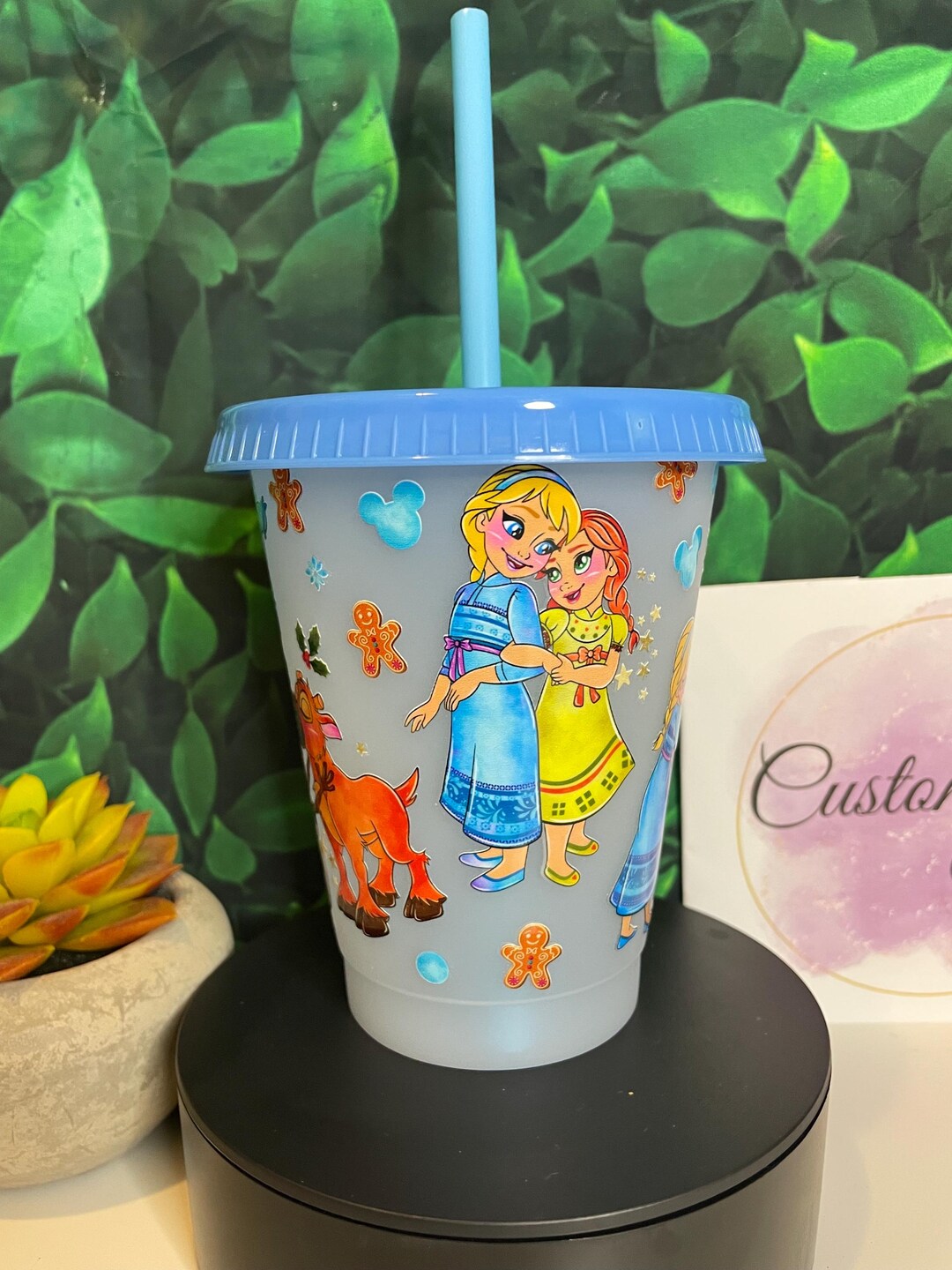 Elsa and Anna / Frozen Kids Cup - Etsy