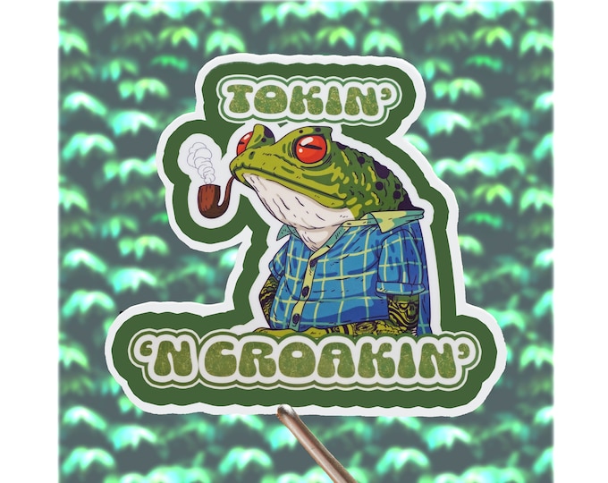 Commit Arson Frog Sticker - Etsy