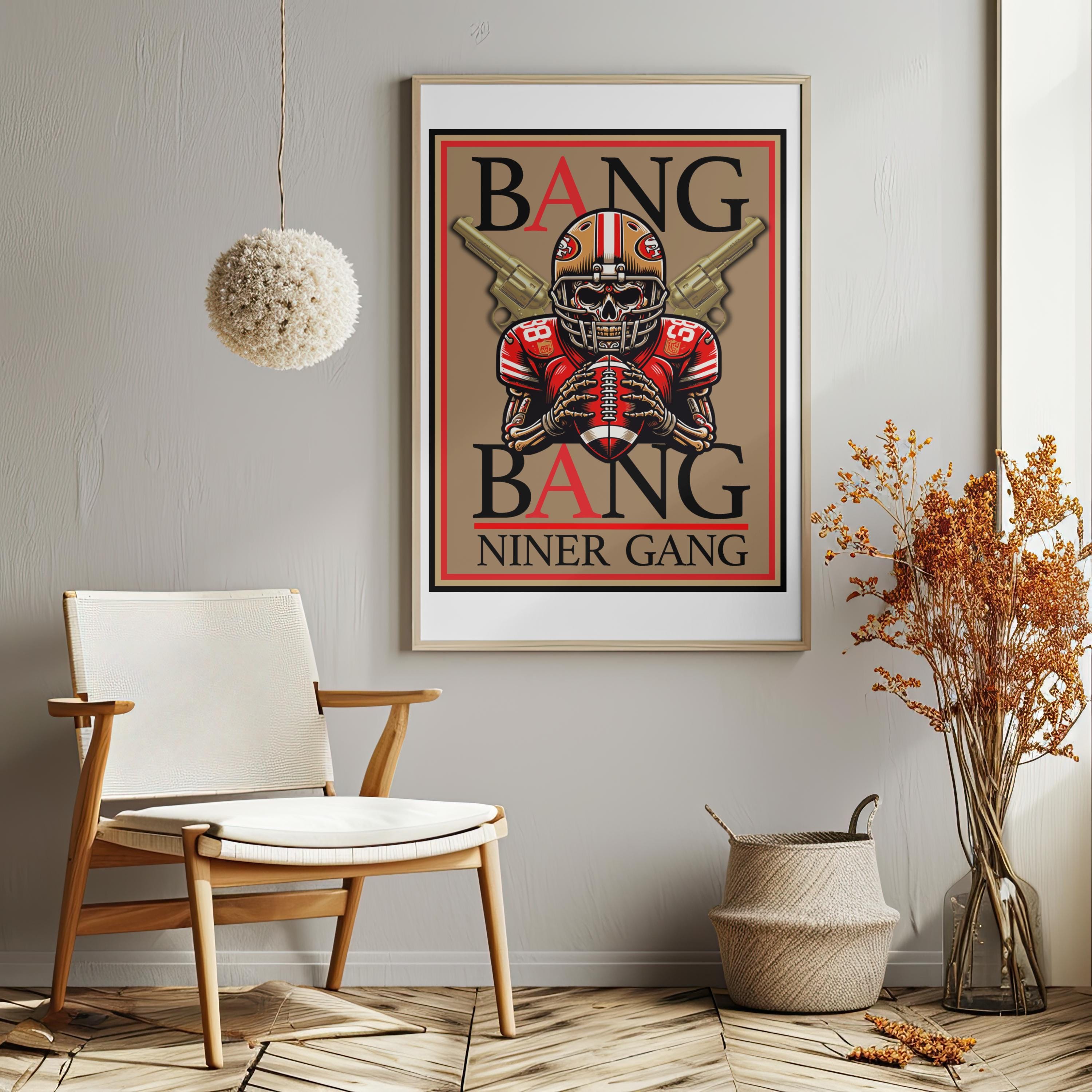 2 49er Png Files, Bang Bang Niner Gang - Etsy