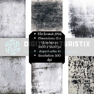 24 Gritty Grunge Texture Photoshop Overlays Distressed - Etsy