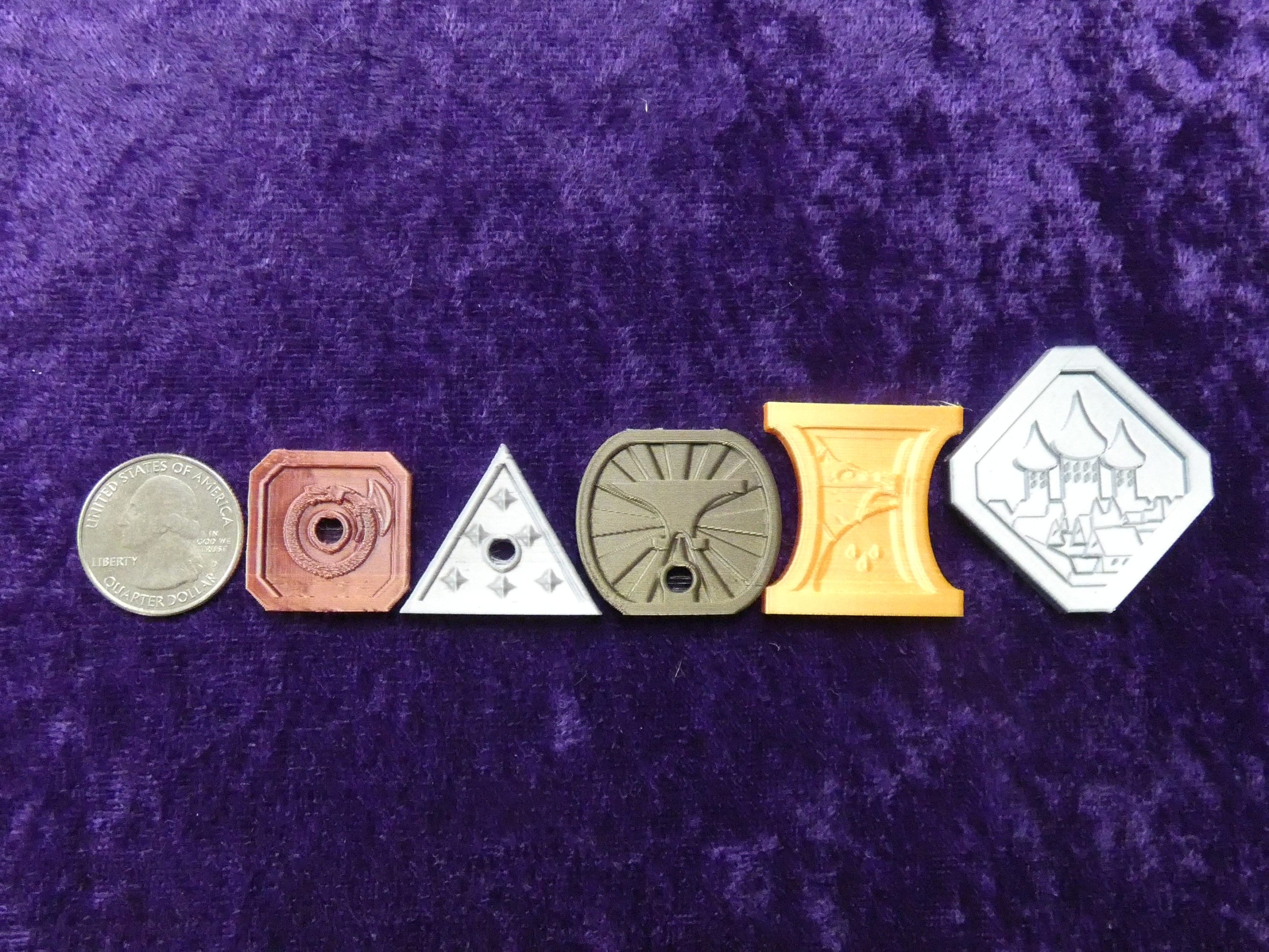 Fantasy Silver Coins Dnd, Dungeons and Dragons, Tabletop Rpgs ...