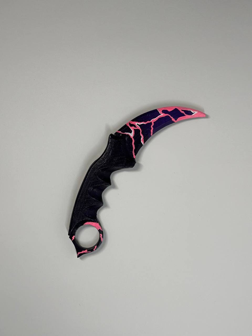 Wooden Toy Models of Knives From the Handmade Game Karambit and Others ...