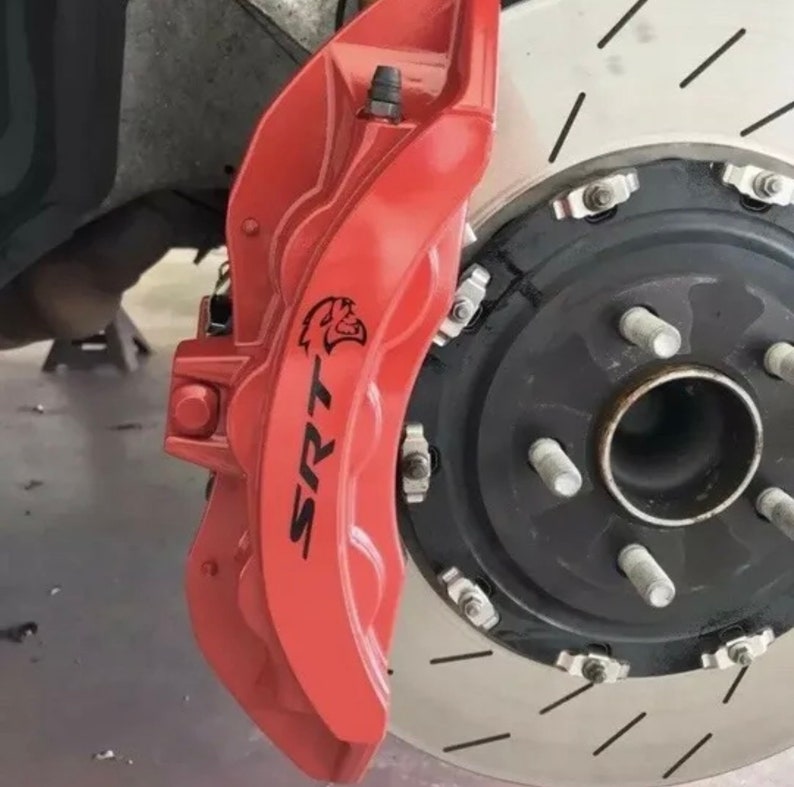 SRT Hellcat Brake Caliper Decal Set - Etsy
