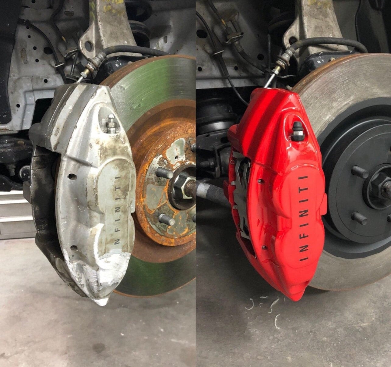 Infiniti Brake Caliper Decal Set - Etsy