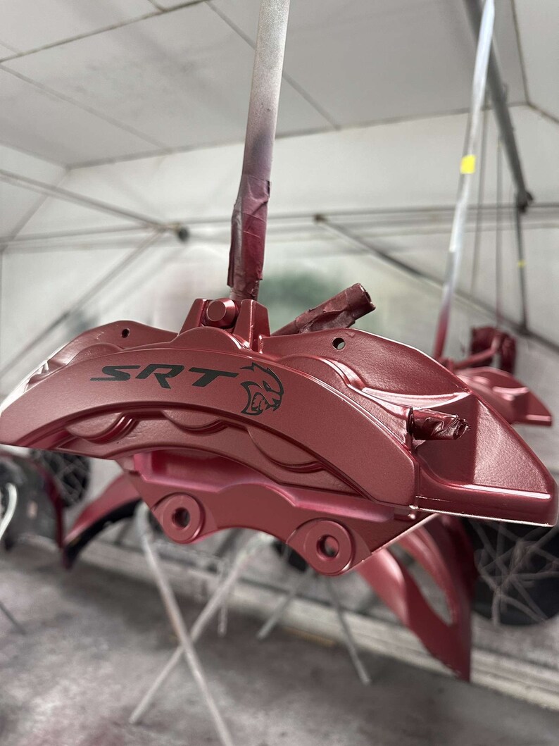 SRT Hellcat Brake Caliper Decal Set - Etsy