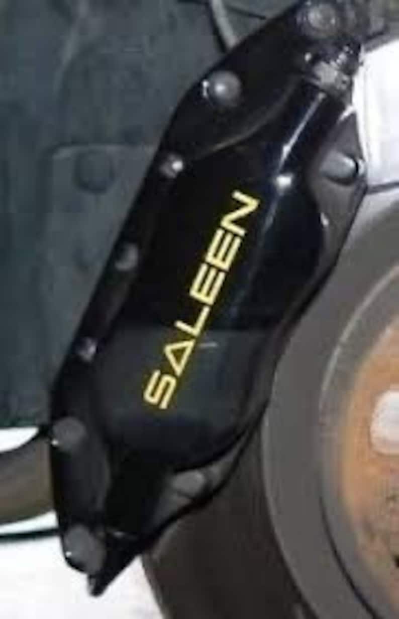 Saleen Brake Caliper Decal Set - Etsy