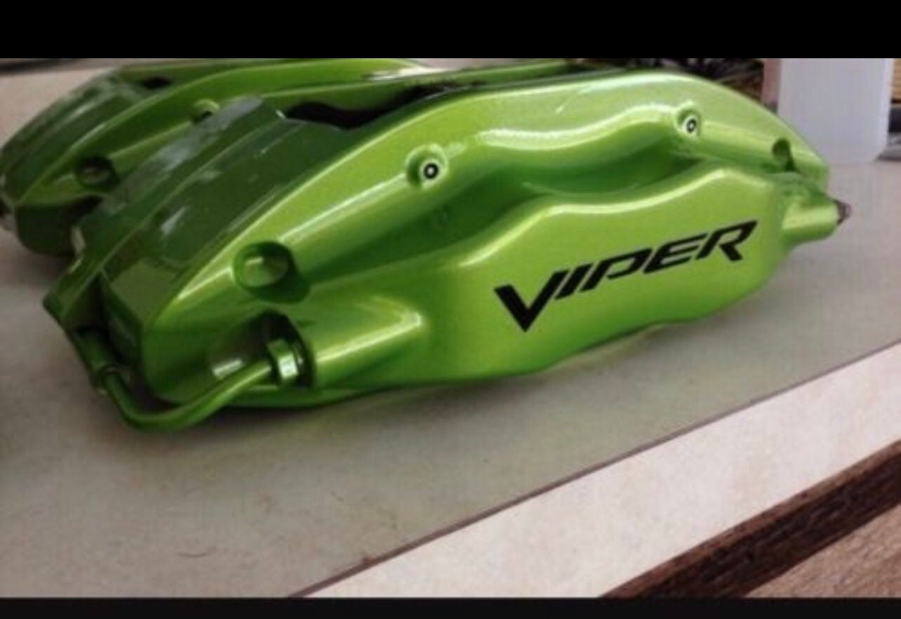 Viper Brake Caliper Decal - Etsy
