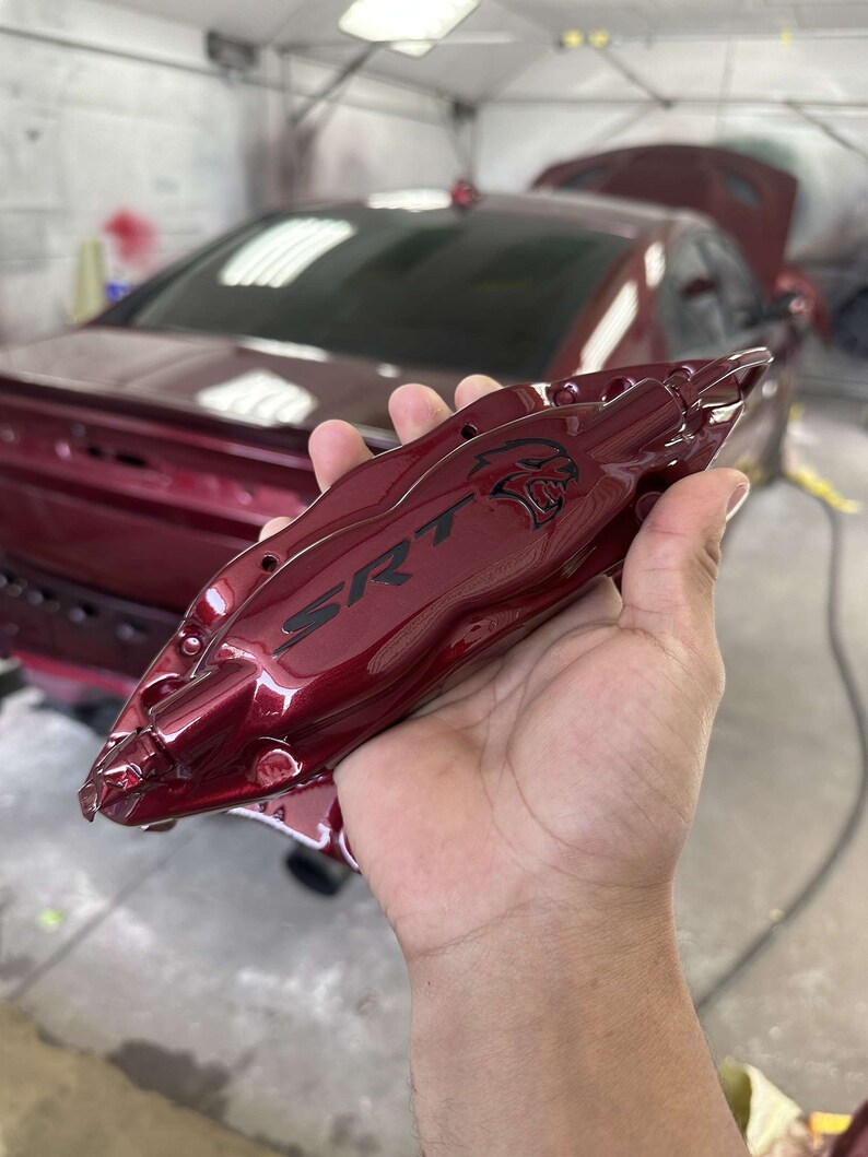 SRT Hellcat Brake Caliper Decal Set - Etsy