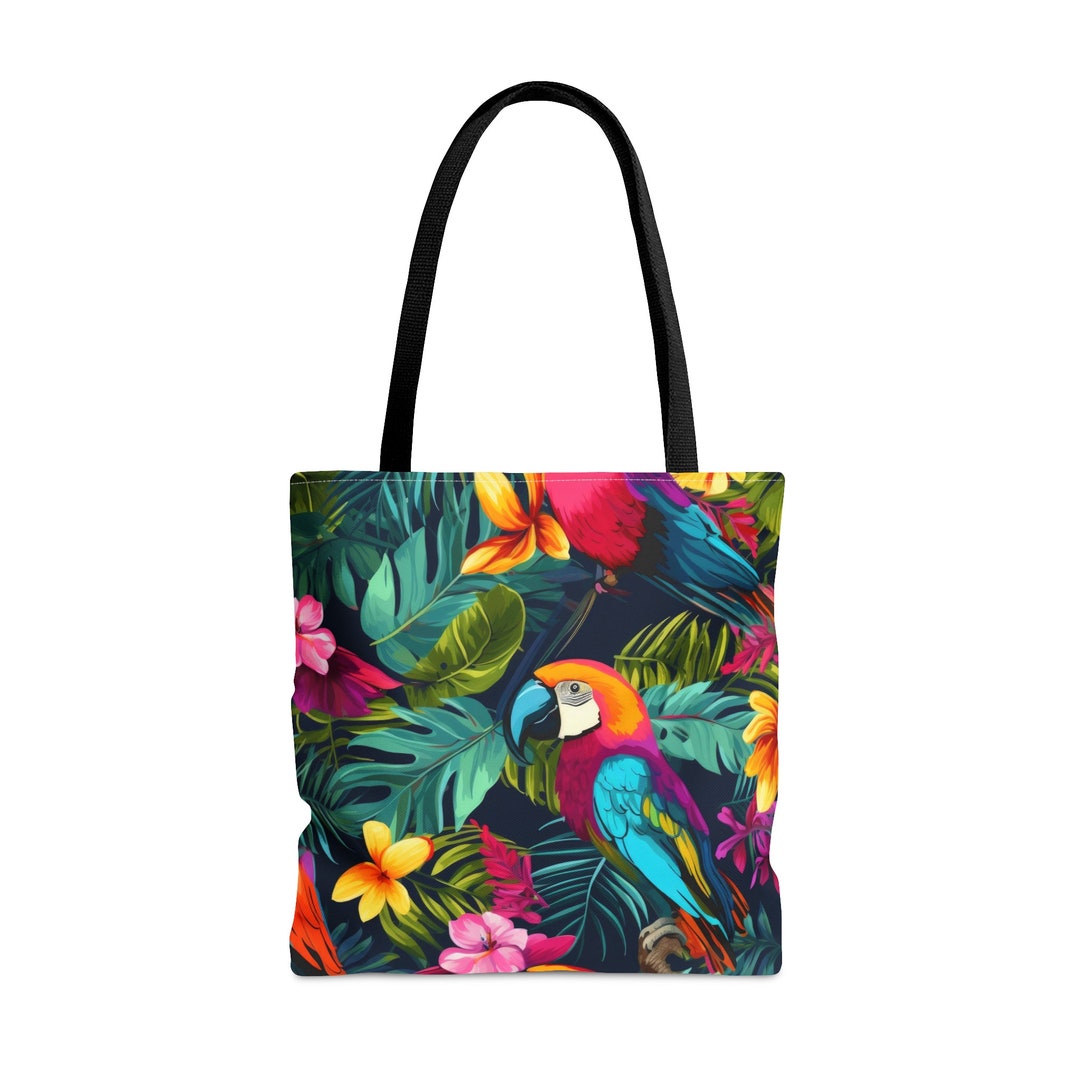 Tropical Tote Bag - Etsy