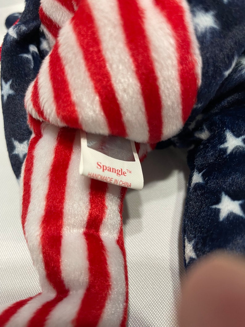 Spangle White Face TY Beanie Baby With Errors - Etsy