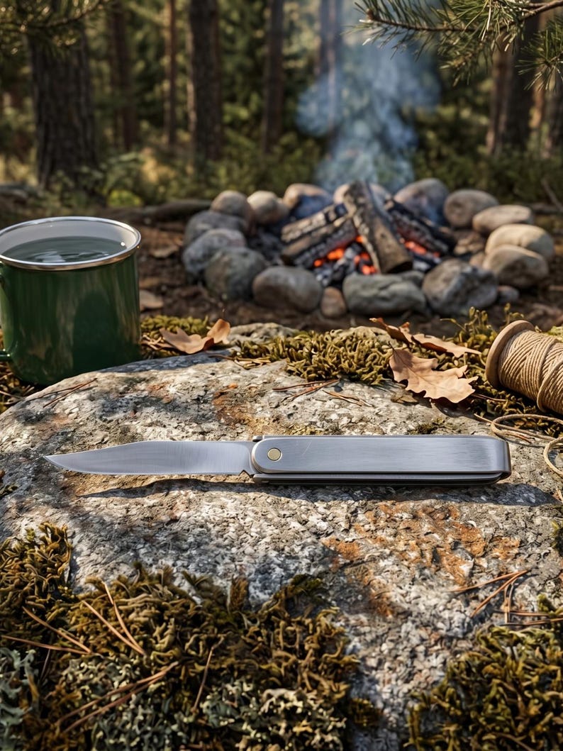 Unique Collector's Mechanical Pocket Knife, Vintage Dual-pivot Rotating ...
