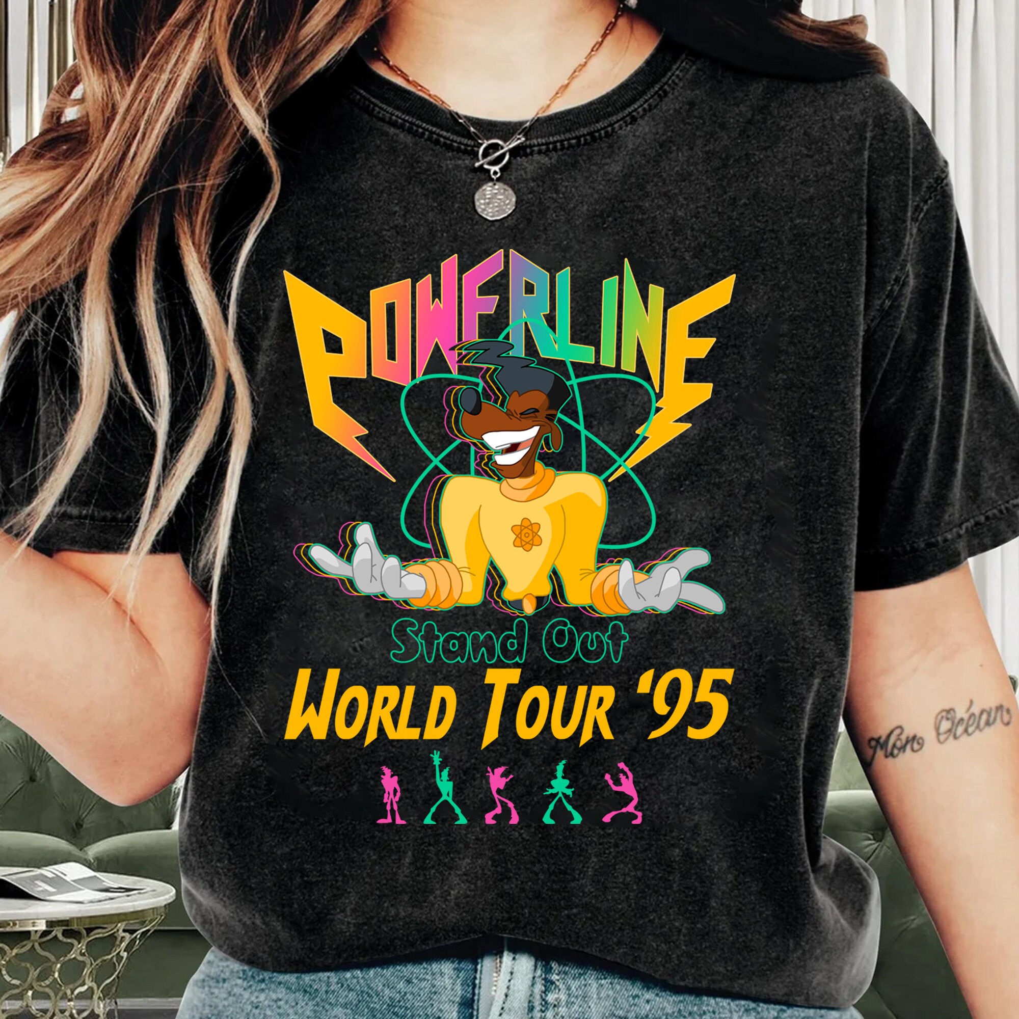 Retro Disney A Goofy Movie Powerline World Tour 95' - Etsy