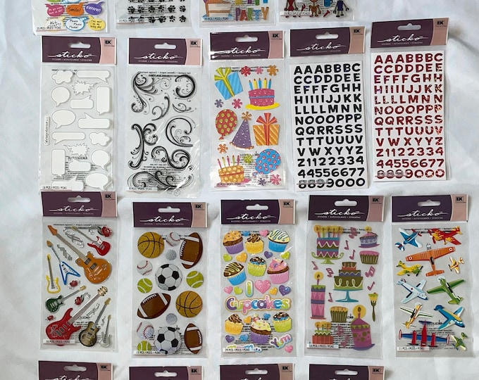 EK Stickers sticko Stickers - Etsy