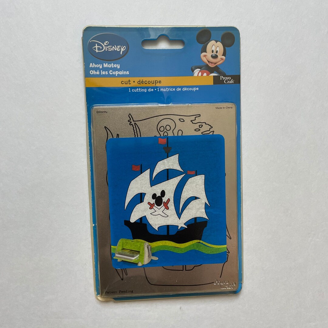 Disney "ahoy Matey" Die Cut by Provo Craft - Etsy