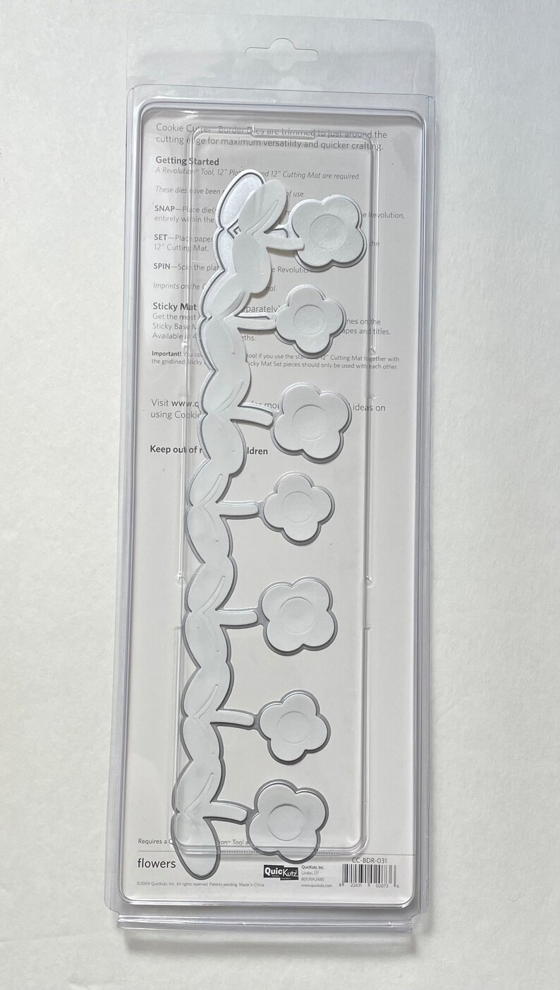 Quickutz 12-inch Cookie Cutter Border Die - Etsy