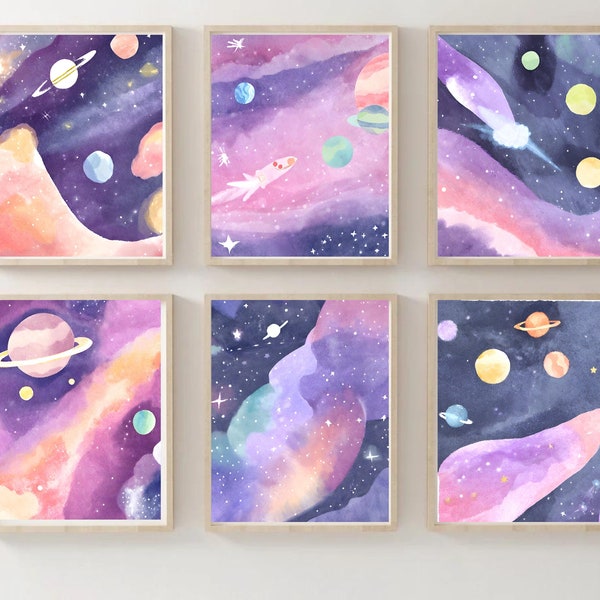 Outer Space Art - Etsy