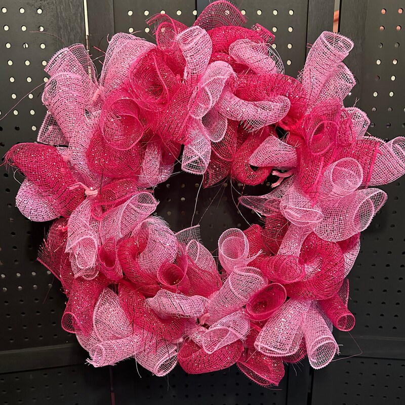 Spring Deco Mesh Wreath - Etsy