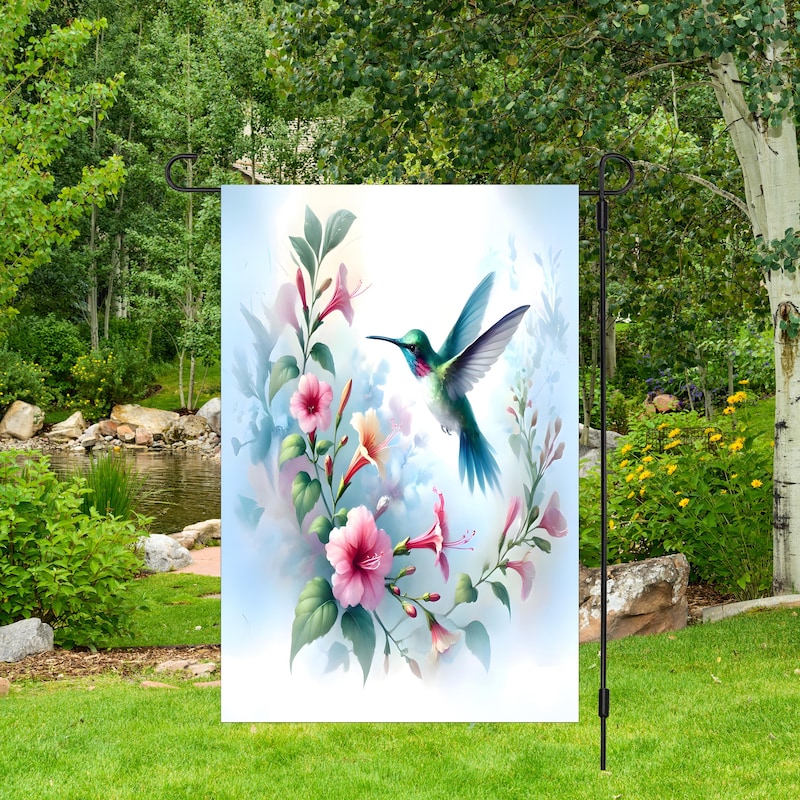 Spring Garden Flags Birds - Etsy