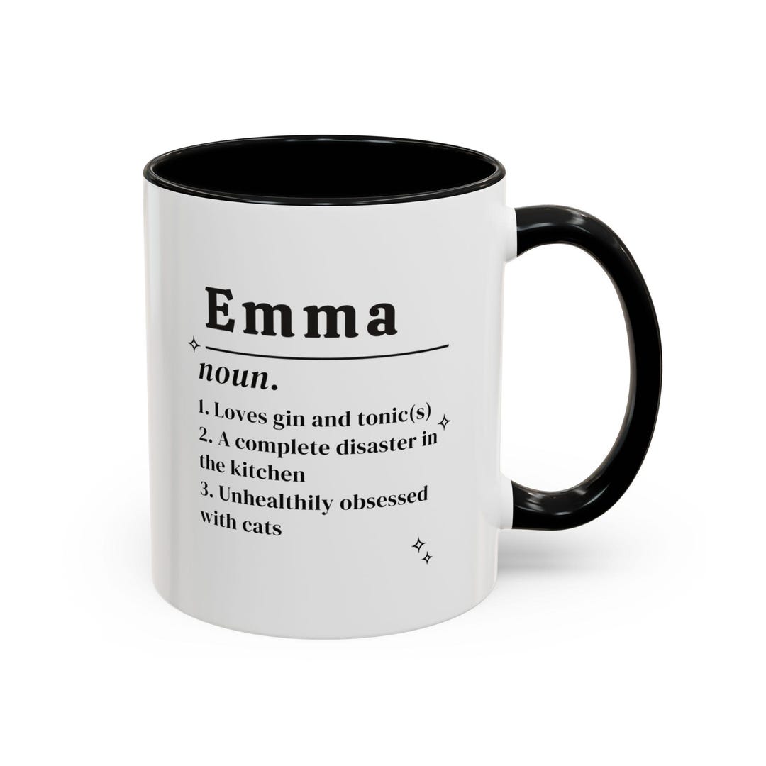 Personalized Name Definition Mug – Custom Name Meaning Coffee Cup ...