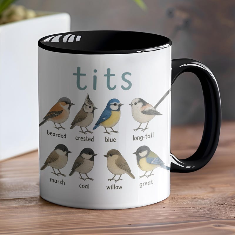 Pottery Bird Art Mug - Etsy