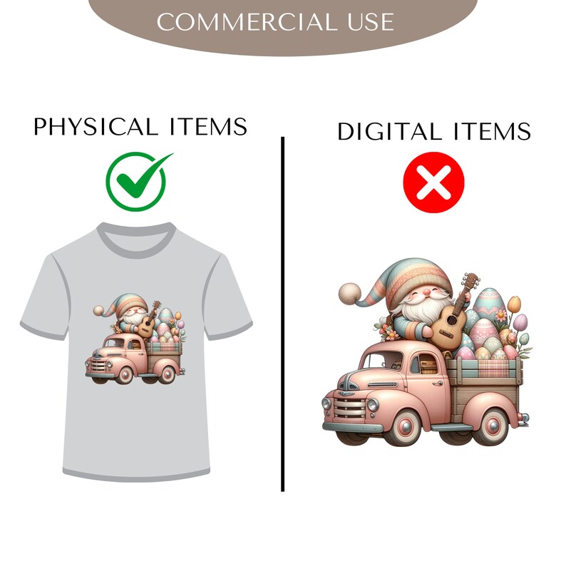 Easter Gnomes With Vintage Truck Clipart Bundle, Spring Gnomes PNG ...