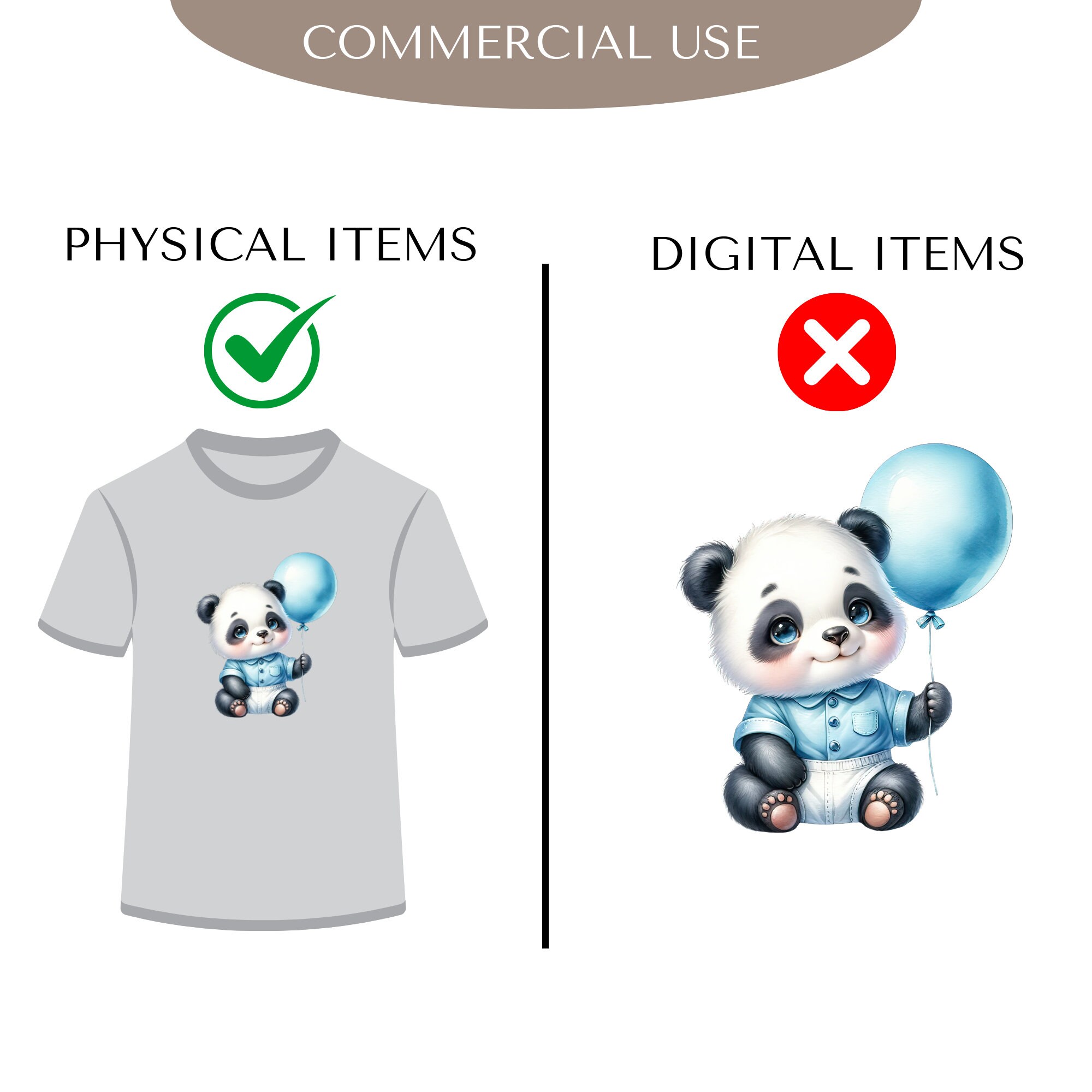 Cute Watercolor Baby Boy Pandas Clipart PNG, Little Pandas, Baby-shower ...