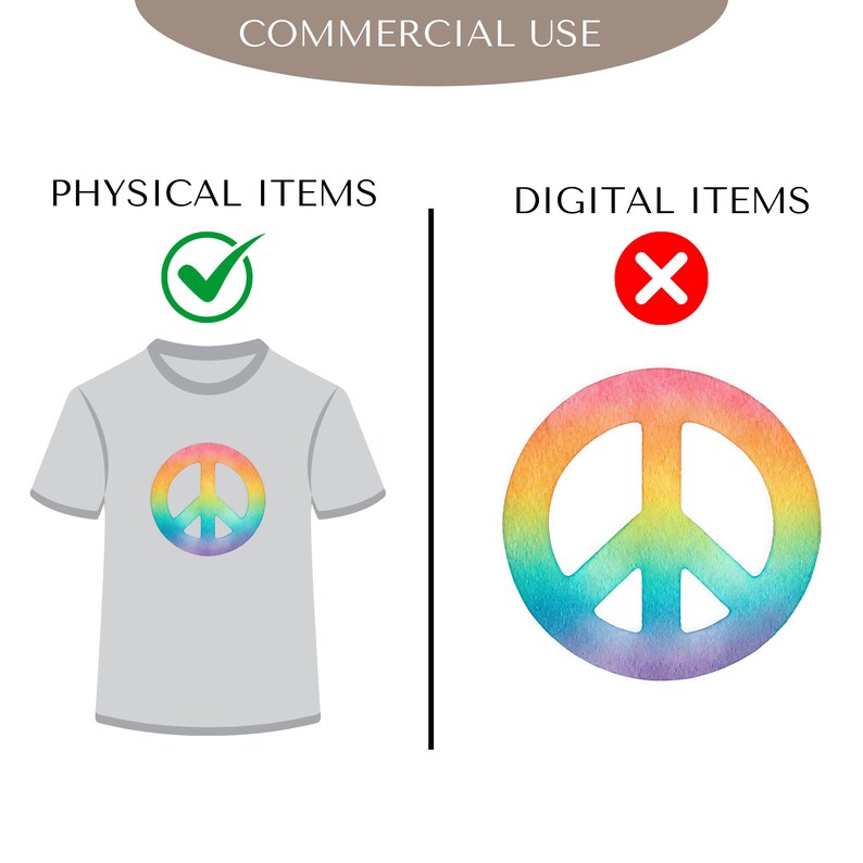 Watercolor Rainbow Peace Sign PNG, Peace Symbol Rainbow, Rainbow Png ...