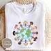 Children Around the World PNG: Peace Symbol Clipart (digital Download ...