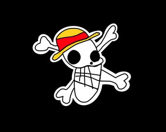 Sticker One Piece Luffy - Etsy