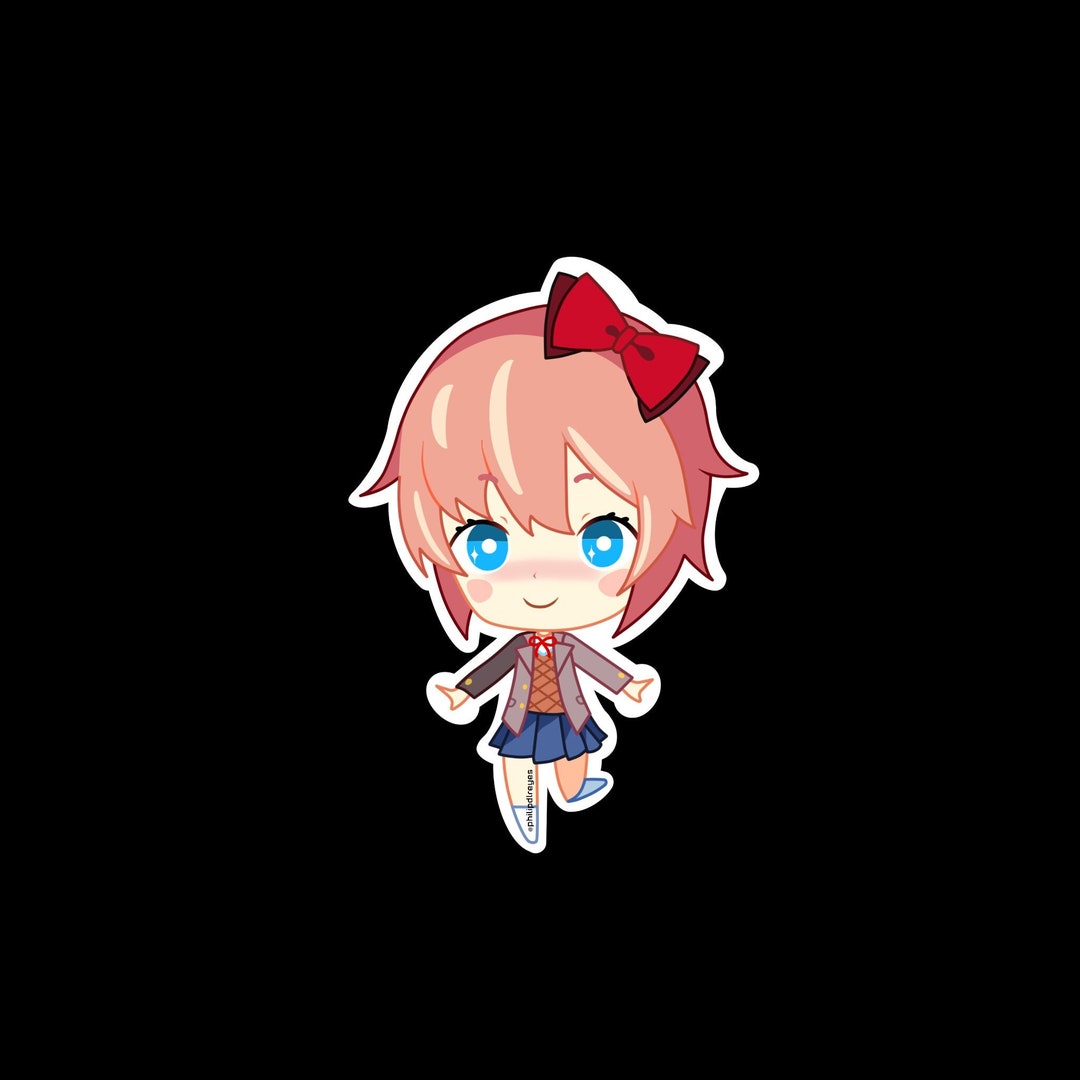 WATERPROOF STICKER Sayori Doki Doki Literature Club DDLC - Etsy