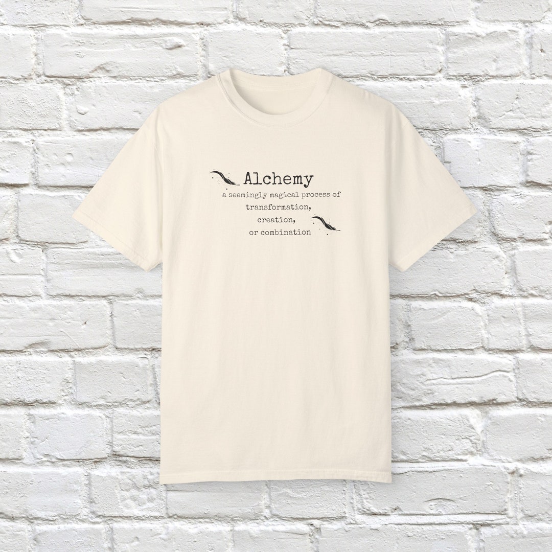 Alchemy Garment-dyed T-shirt, A Seemingly Magical Process of ...