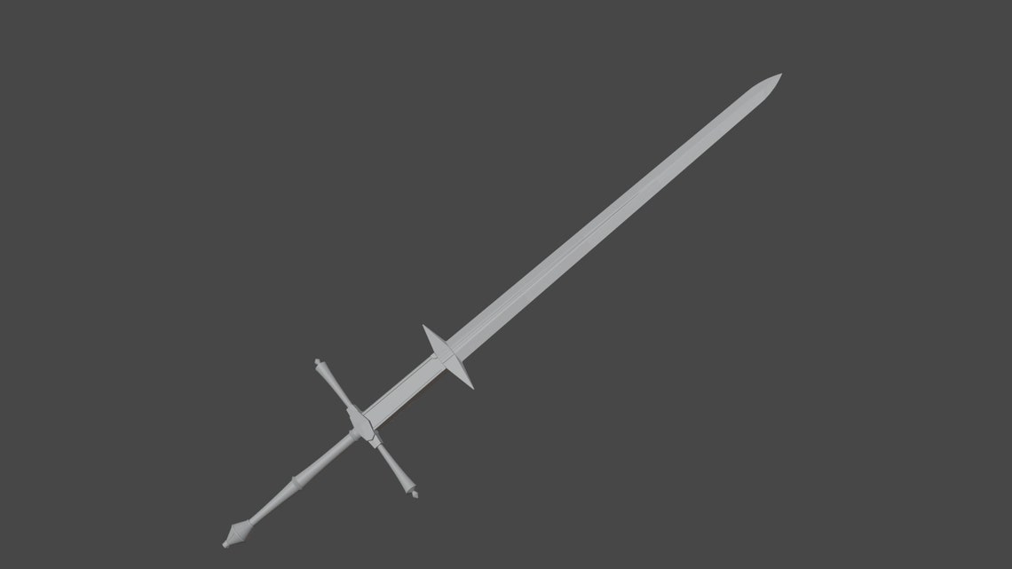 Zweihander - Dark Souls and Elden Ring Greatsword (3D Printer Files ...