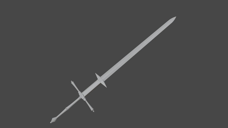 Zweihander - Dark Souls and Elden Ring Greatsword (3D Printer Files ...