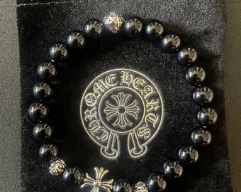 CH Gothic Style Y2K Chrome Silver Punk Bracelet Grunge - Etsy