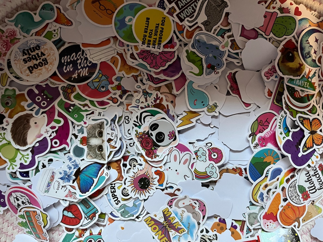 Mini Sticker Set Tiny Cute Random Stickers - Etsy