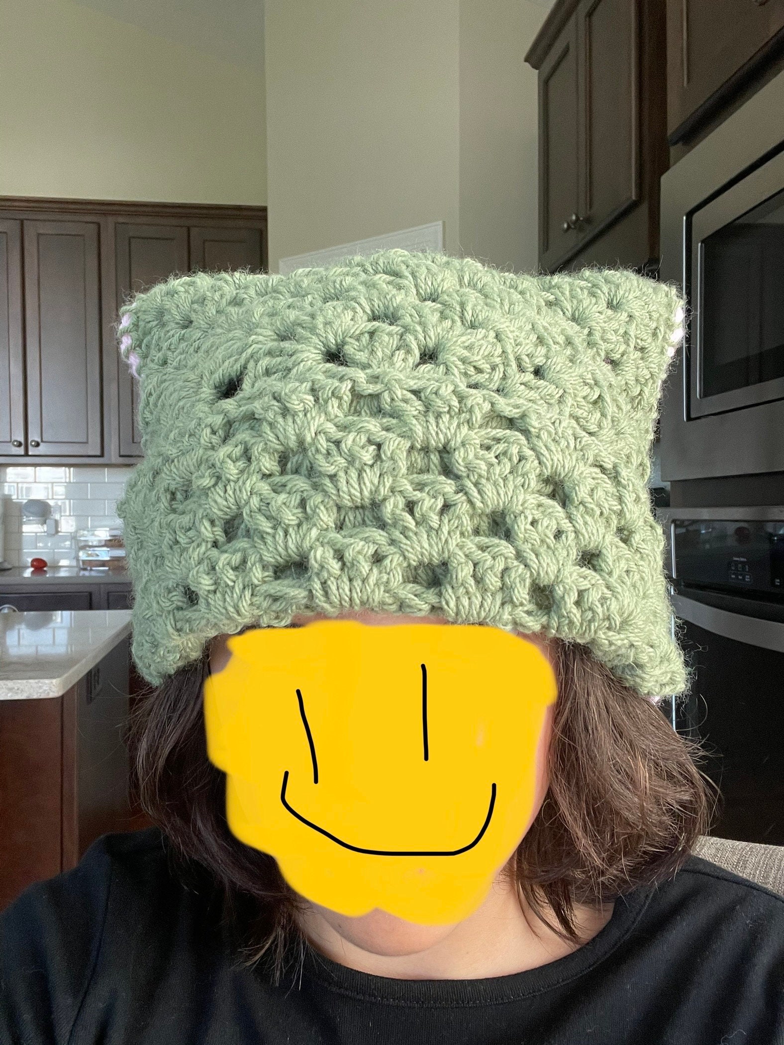 Granny Square Cat Hat - Etsy