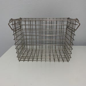 Heavy Duty Wire Basket - Etsy