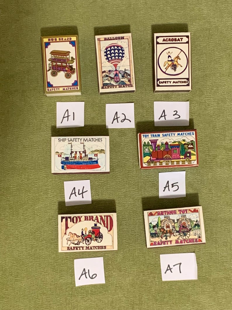 Vintage Matches - Etsy