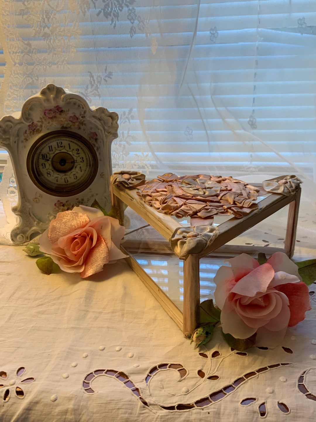 Victorian Handkerchief Hanky Box - Etsy