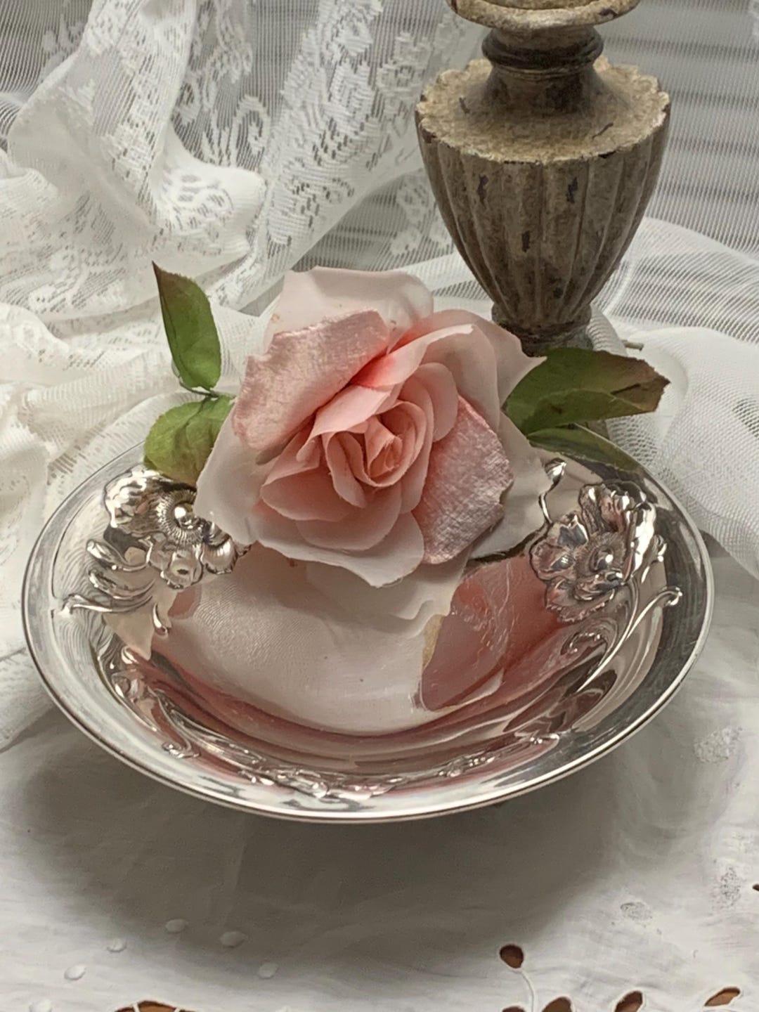 Vintage Silver Bowl - Etsy