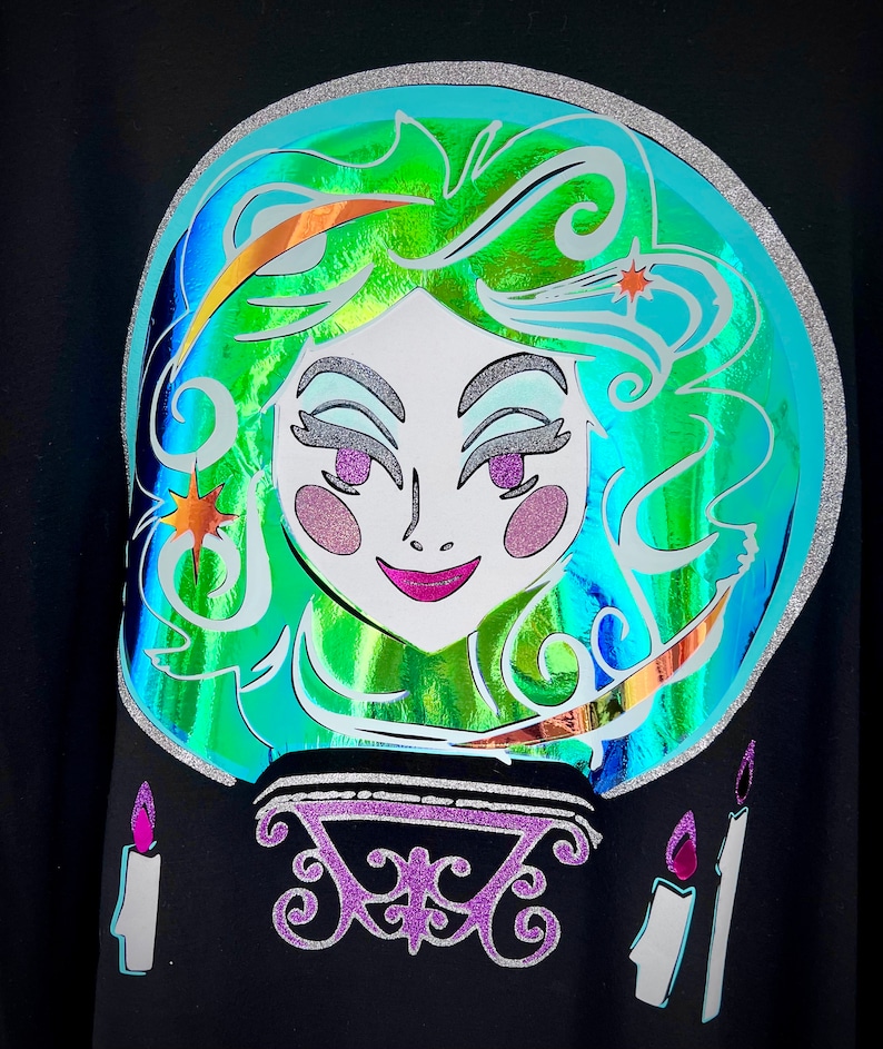 Disneyland Madame Leota Haunted Mansion SVG + PNG + Jpg Layered Cut ...